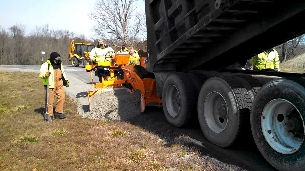 LB Performance Paving RW35A Road Widener - YouTube