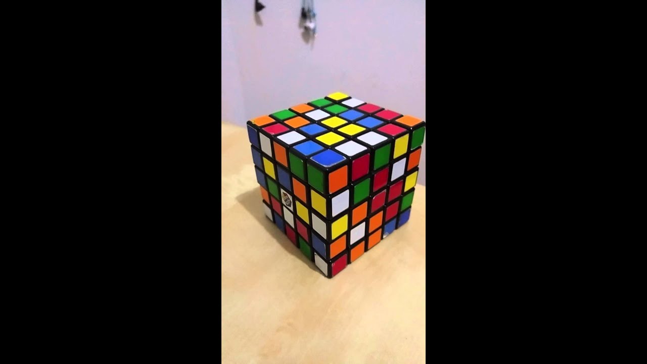 How to solve a 5x5 Rubik's cube - YouTube