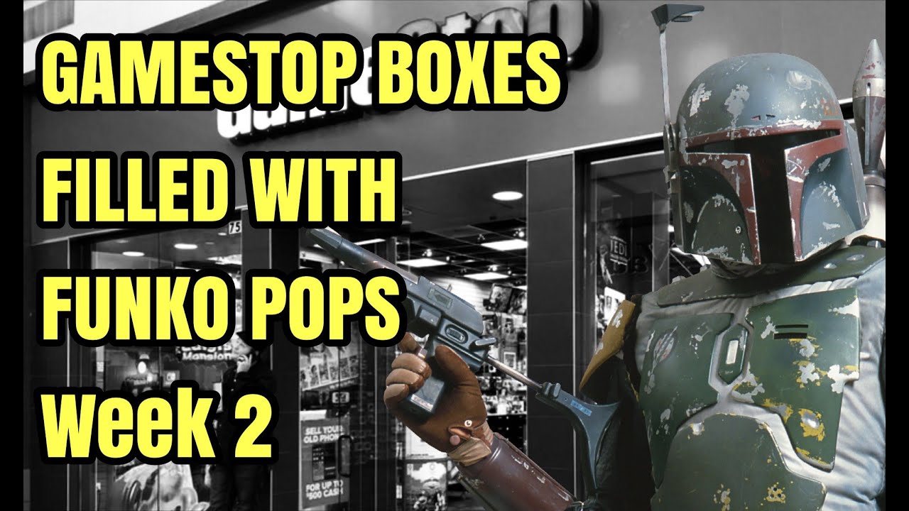 GAMESTOP BOXES FILLED WITH FUNKO POPS - WEEK 2 - YouTube