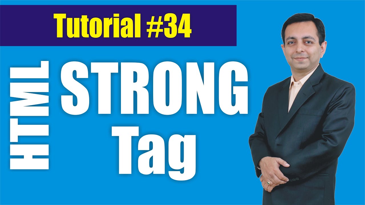 317# How to use Strong Tag in HTML (Hindi) || HTML Tutorial 34 - YouTube