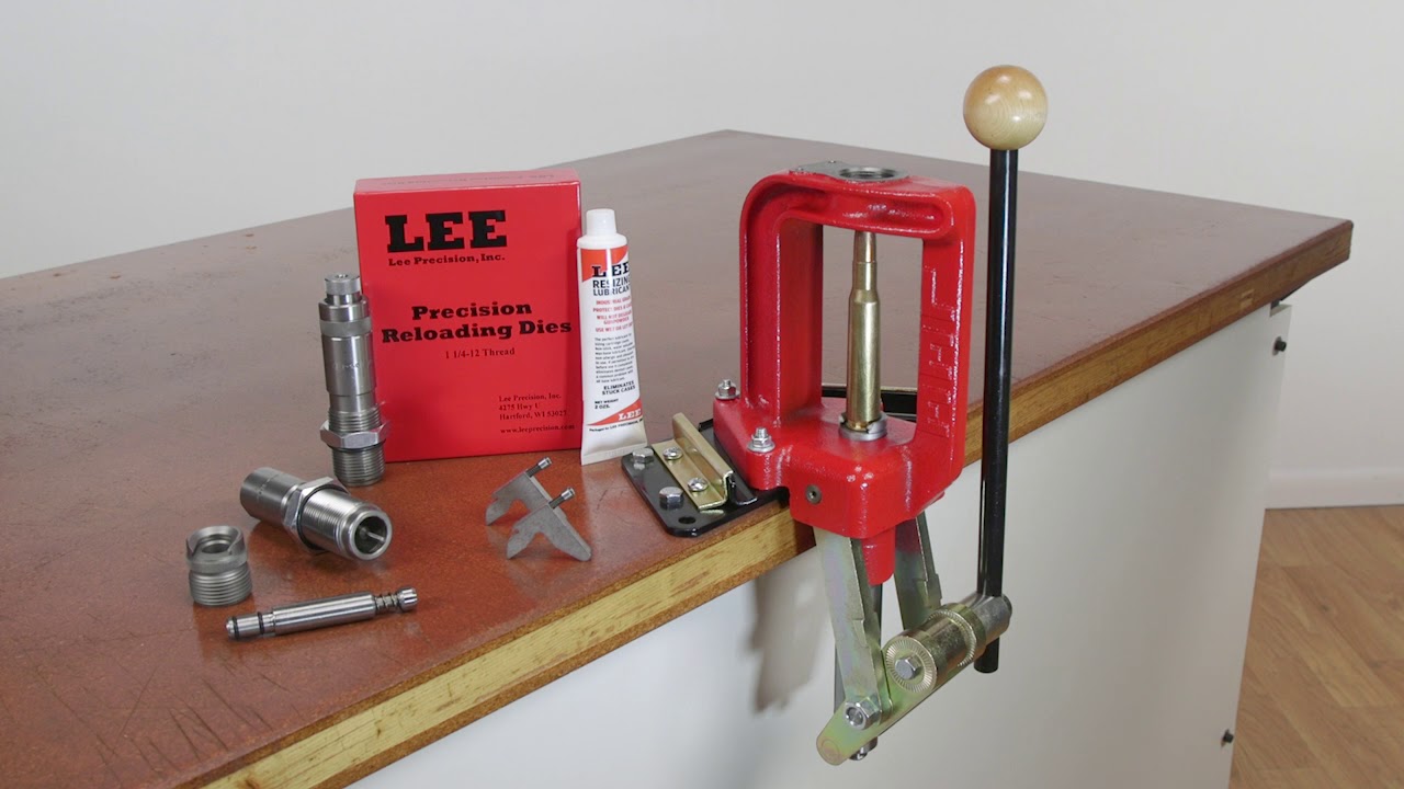 90859 Lee Classic Cast 50 Caliber BMG Press Kit - YouTube