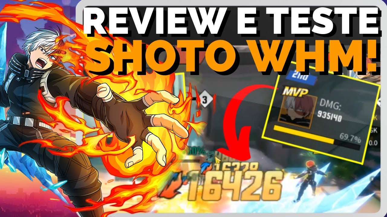 O NOVO SHOTO TODOROKI WHM É OP DE MAIS! -- MHA: THE STRONGEST HERO ...