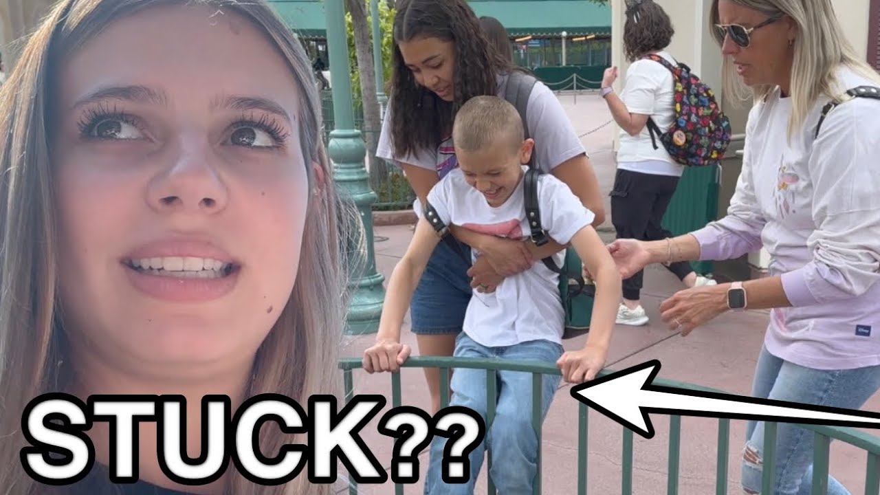 He got STUCK in the BARS??? - YouTube