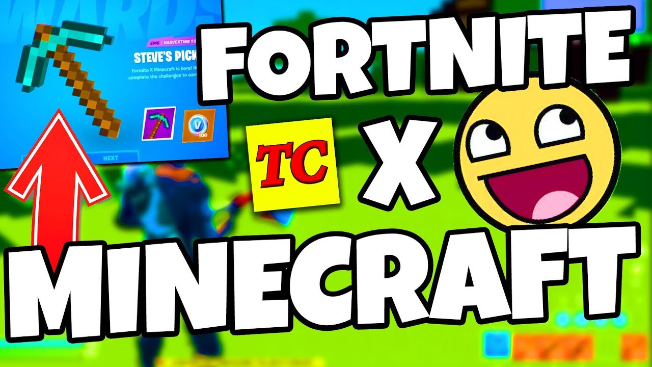 MINECRAFT x FORTNITE 😲 FILTRADA la COLABORACIÓN del JUEGO - YouTube
