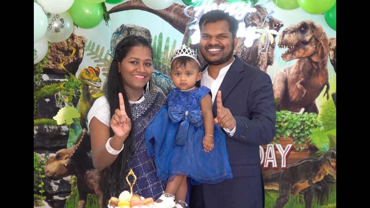 🎉🎂 Celebrating Asvitha's 1st Birthday: Video Highlights! 🎂🎉 | Austin ...