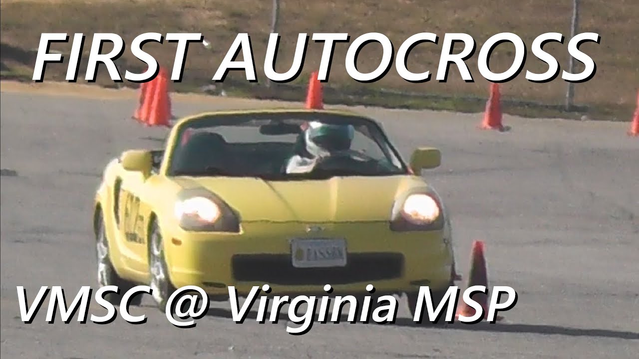 First Autocross in the MR2 Spyder (VMSC @VMP) - YouTube