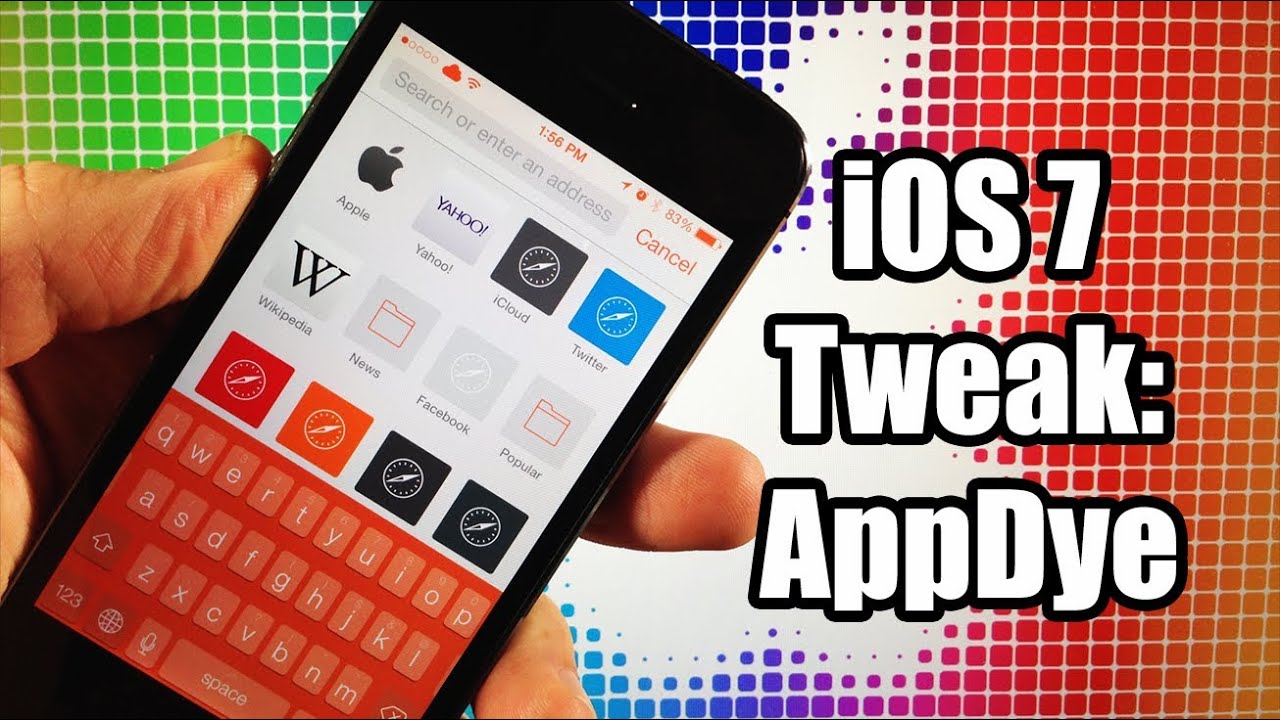 iOS 7 Jailbreak Tweak: AppDye - YouTube