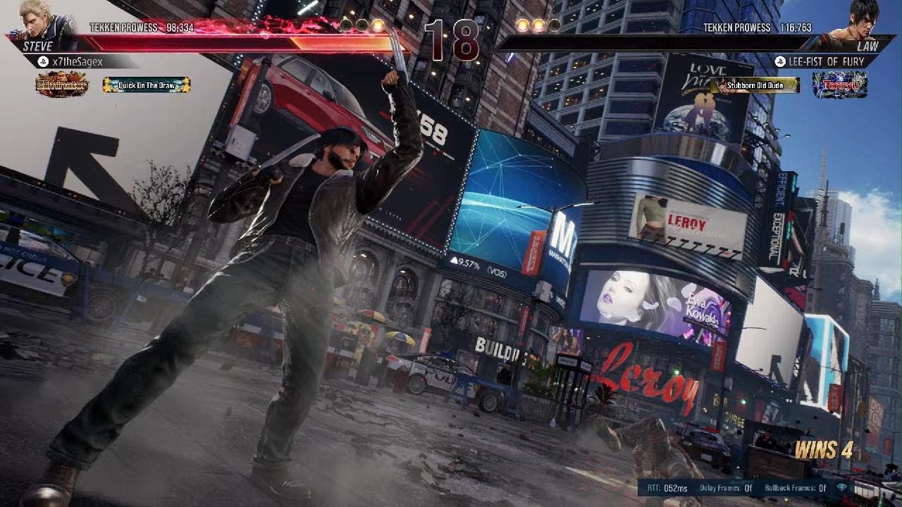 Hwoarang Thinks His Haircut Makes Him Van-Damme VS. Law! #tekken8 # ...