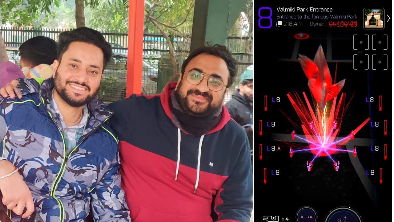 Taking Down Level 8 Red Portal in Ingress - YouTube