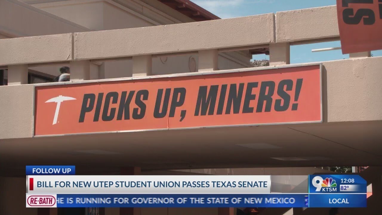 Texas Senate OKs modernization of student union at UTEP - YouTube