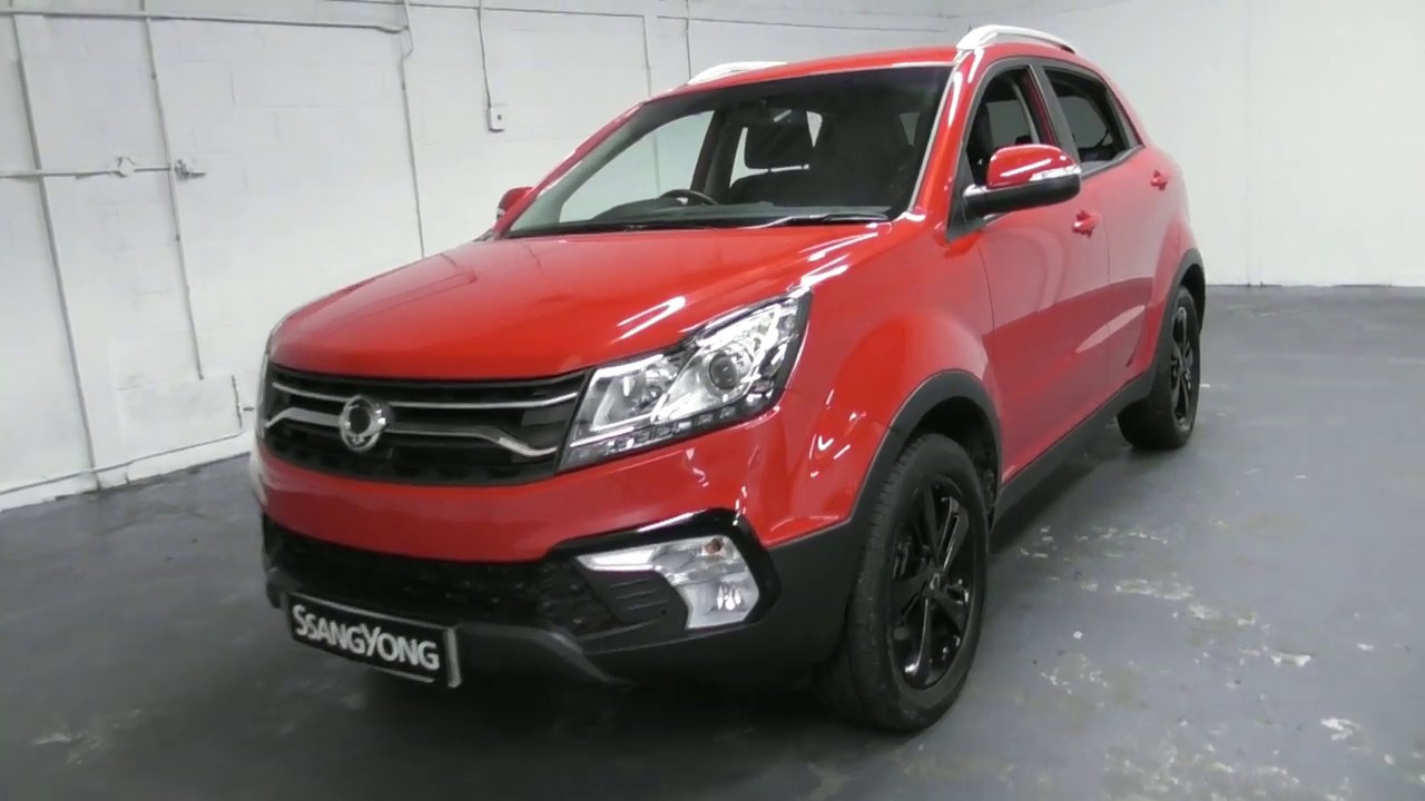 SsangYong KORANDO 2.2 LE TD AUTO finished in Flame Red ,video ...