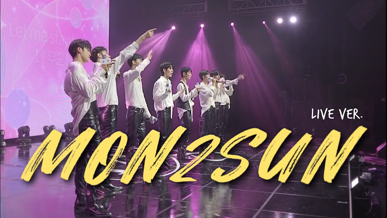 LUN8 - MON2SUN (MON♡SUN) live Ver. - YouTube
