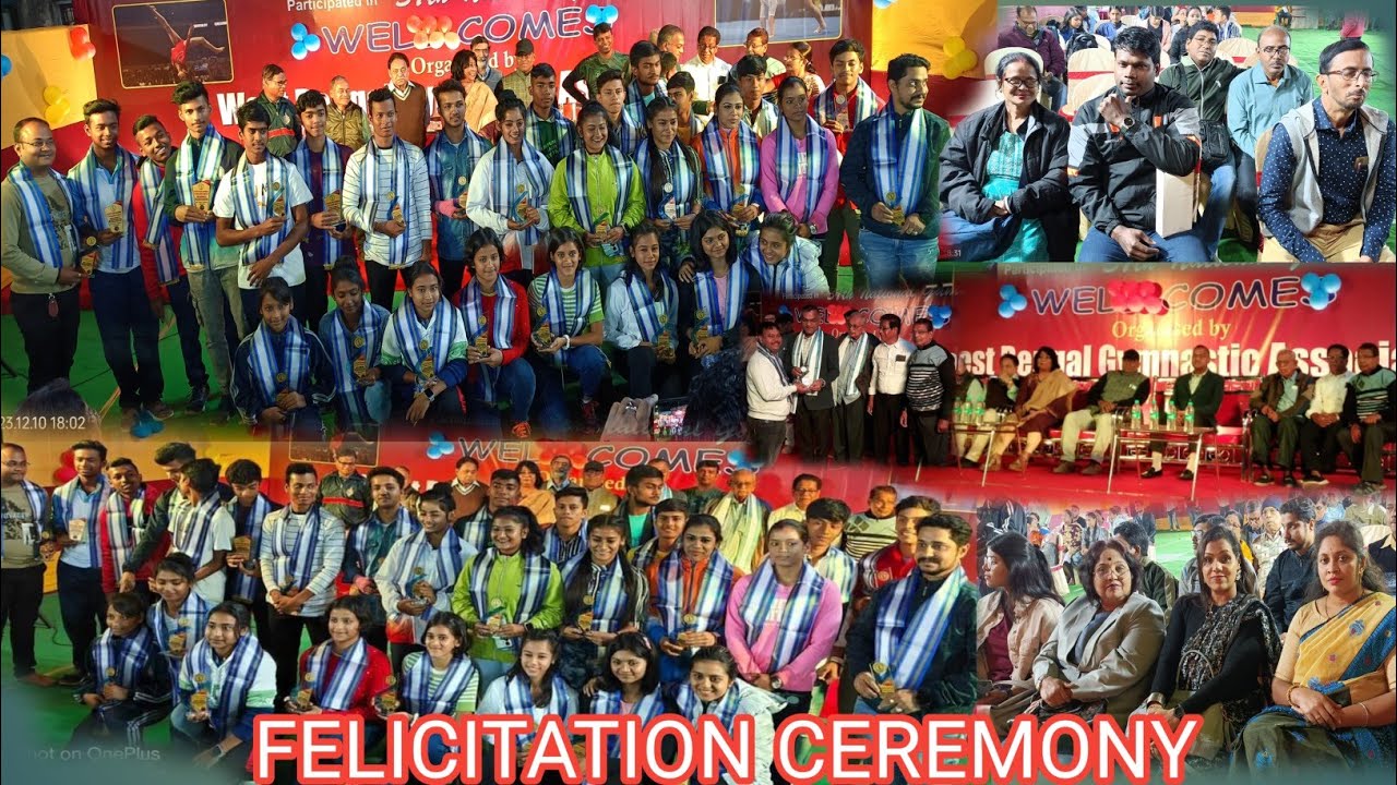 || 37 NATIONAL GAMES FELICITATION💐 CEREMONY ORGANISED BY (WBGA) SUPPORT ...