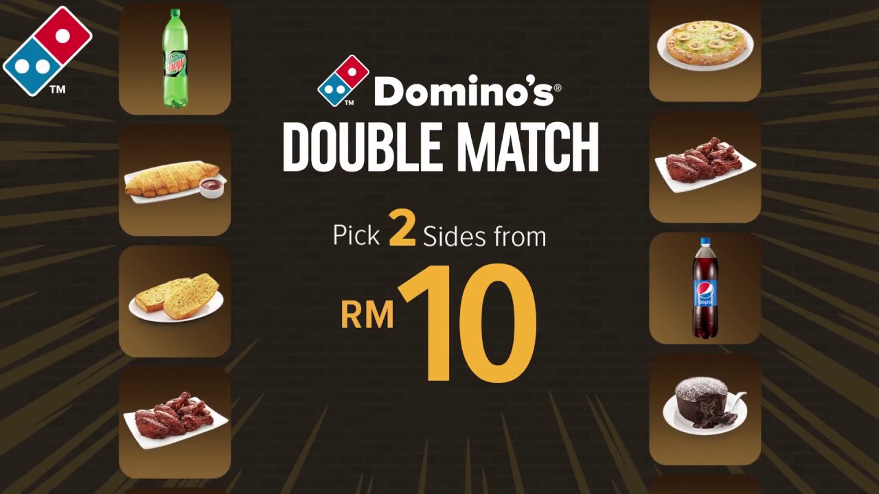 Domino's Double Match - YouTube