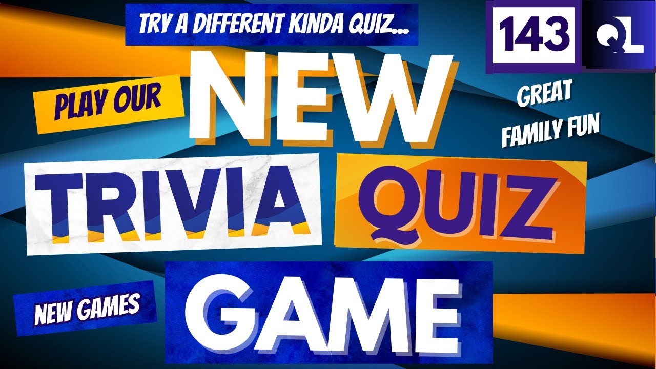 Exciting NEW Trivia Quiz Game. GREAT Family Fun. NEW GAMES. - YouTube