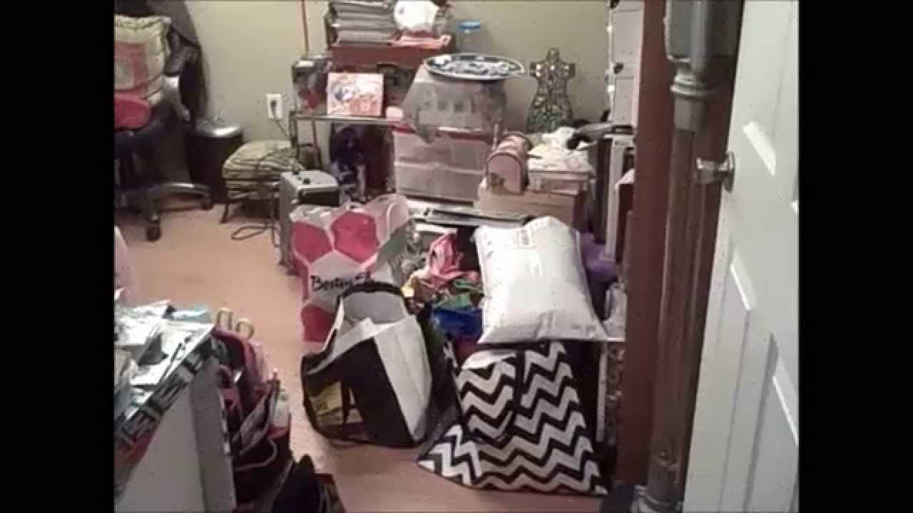 In Progress - Scrap Room Hot Mess Clean Up and Redo - YouTube