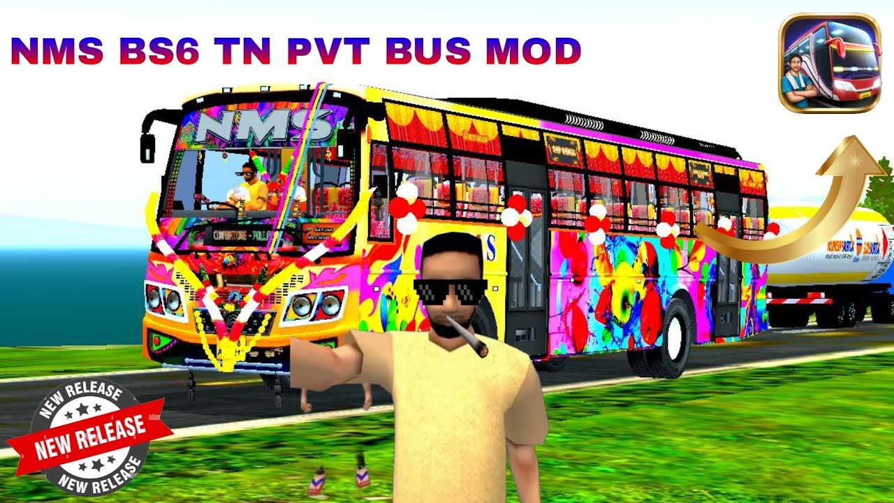 🎀💝NMS LEGENDS BUS MOD GRAND RELEASED FOR BUS SIMULATOR INDONESIA || NMS ...