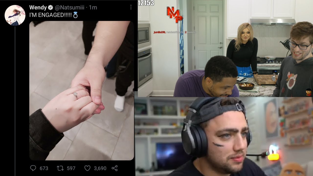 Congratulations to Wendy and Abe! | A healthy relationship | xQc's ...