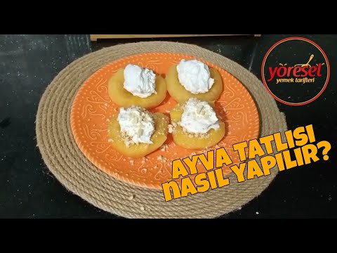 Lokum Gibi Ayva Tatlısı Tarifi