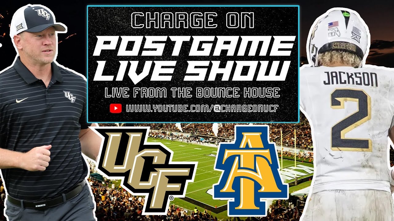 UCF vs North Carolina A&T Charge On Postgame Show | 9/6/25 - YouTube
