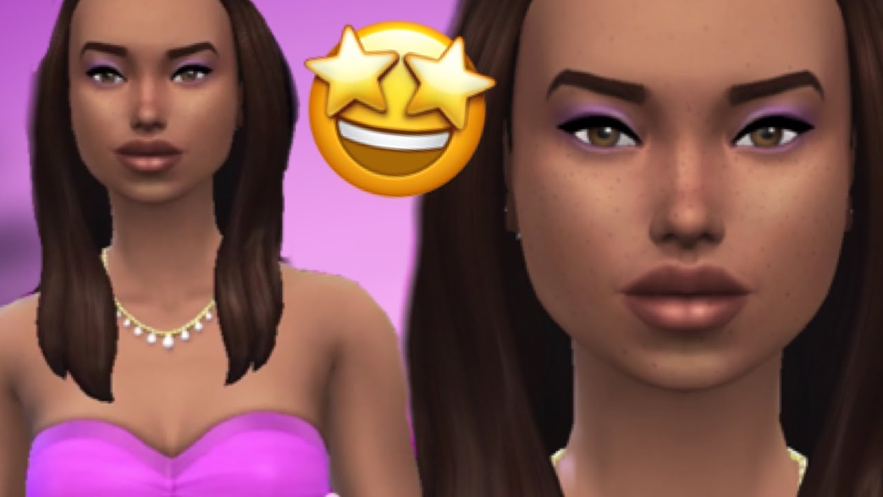 The Sims 4: NO CC CAS CHALLENGE | BASE GAME ONLY! (SHES SO PRETTY ...