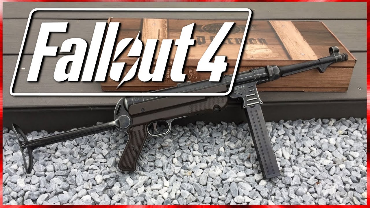 WW2 German MP-40 Mod | Fallout 4 ᴴᴰ - YouTube