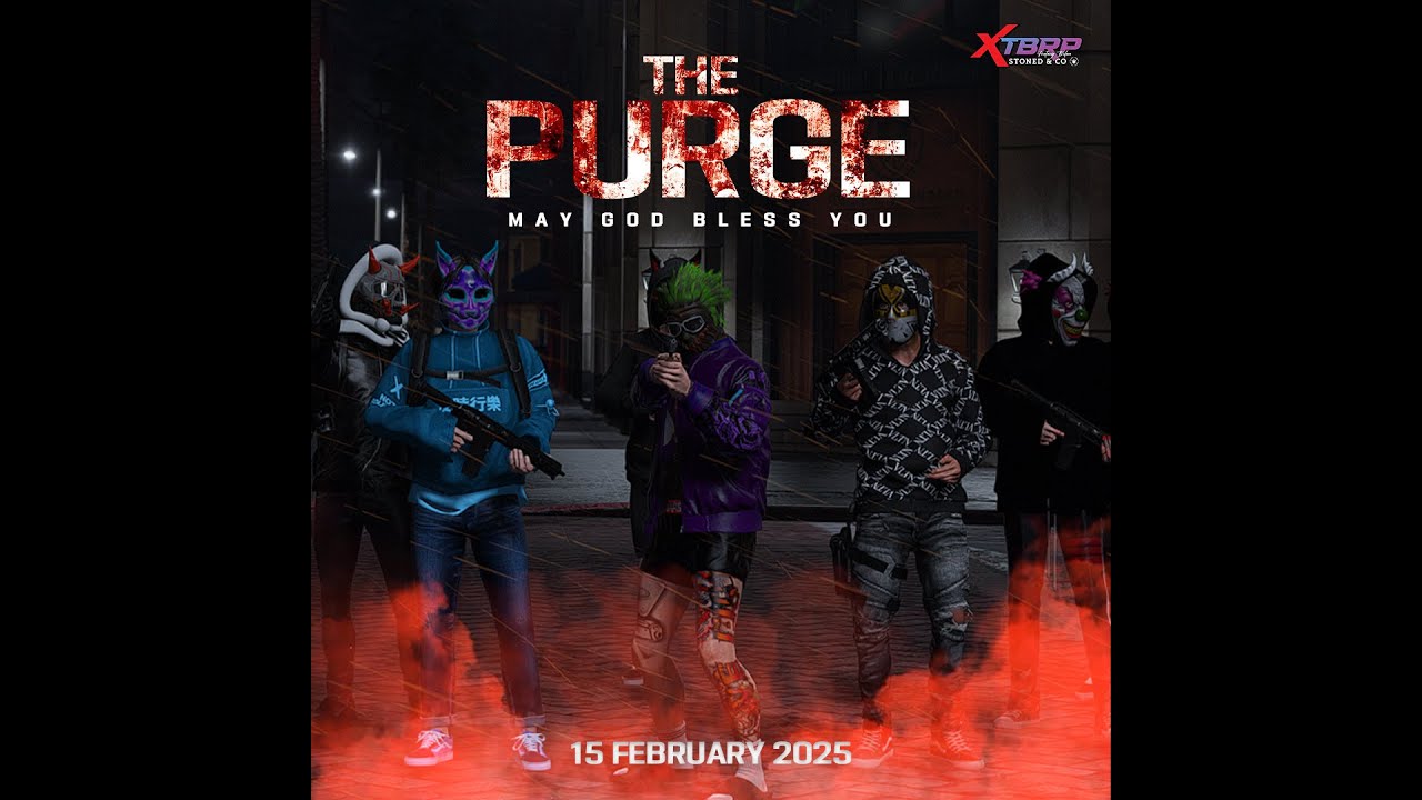 PURGE DI XTBRP FIVEM GTA MALAYSIA | MALAYSIA | [LIVE] - YouTube