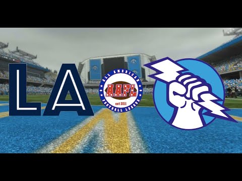 AAFL 2011 Season Week 4 - Los Angeles Express (2-1) @ Bay Area Invaders ...