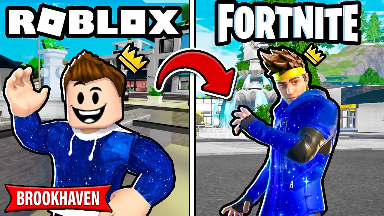 ASI ES BROOKHAVEN DENTRO de FORTNITE! 😲🏡 - Roblox YoSoyLoki - YouTube