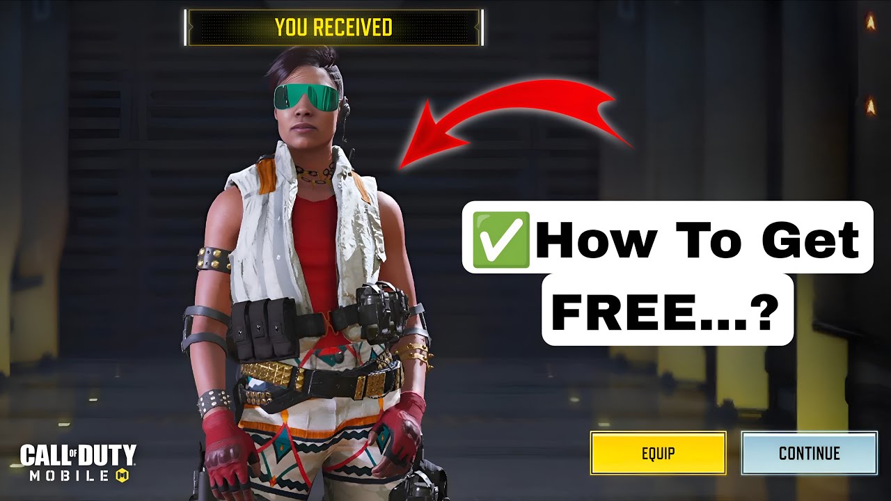 💯 How To Get This Free Character in CODM BR 😱 - YouTube