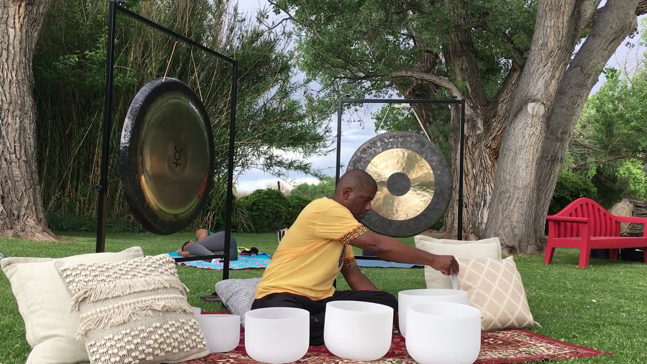Lotus Sound Bath/outdoors - YouTube