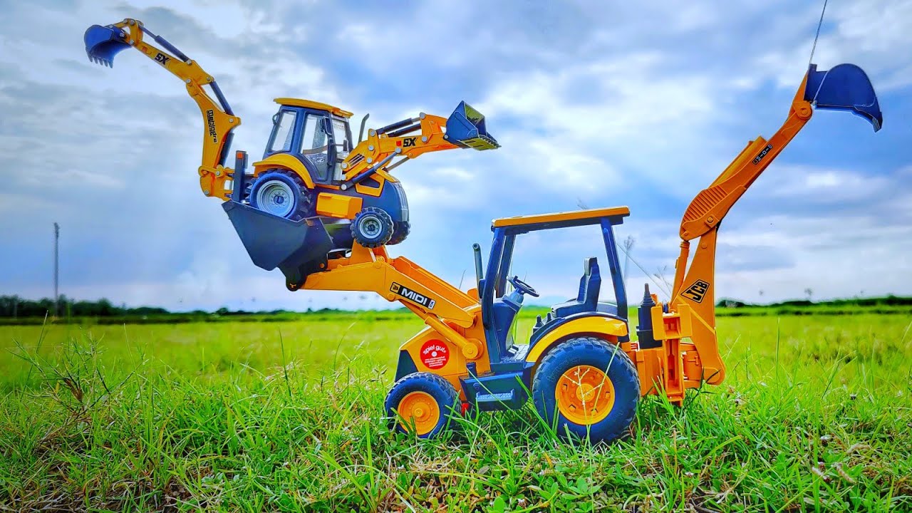 JCP 3dx machine accident and recover by JCB 5dx backhoe machine | JCP ...