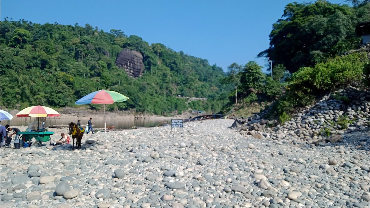 Jaflong beautiful tourist attractions in Sylhet Bangladesh | - YouTube