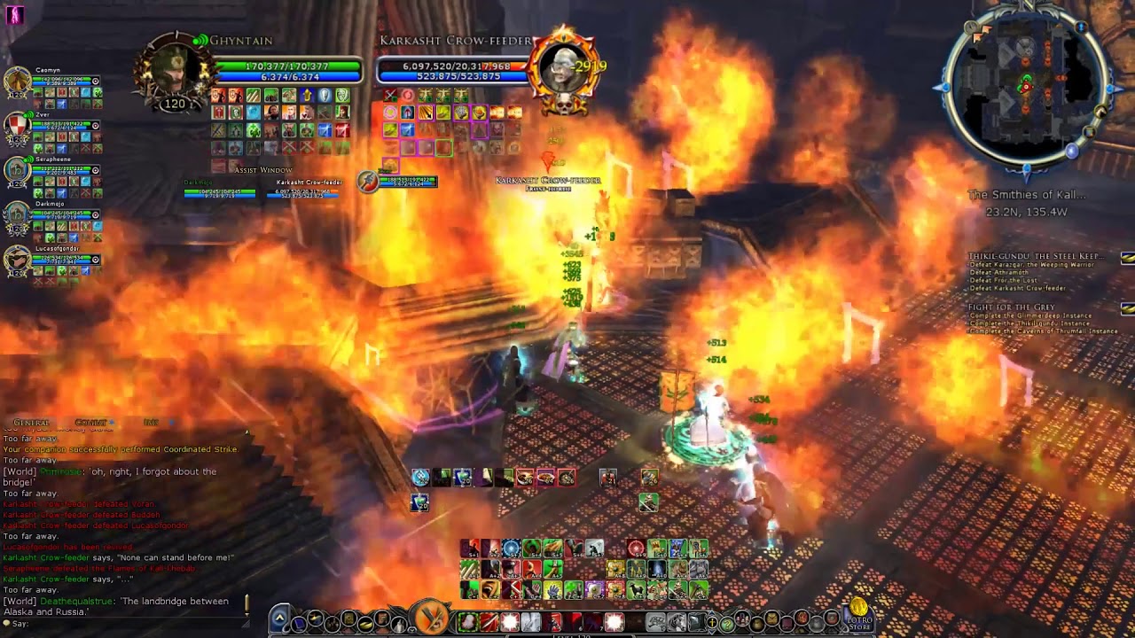 LOTRO: Thikil-Gundu t3 lvl 120 Karkasht - Red Captain - YouTube