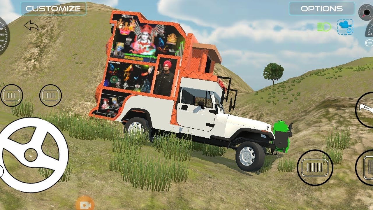 pick-up DJ game indian simulator game - YouTube