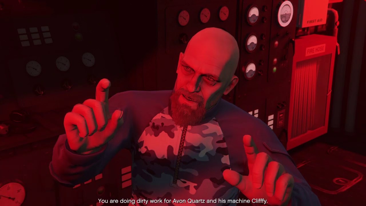 GTA Online: The Bogdan Problem submarine cutscene - YouTube