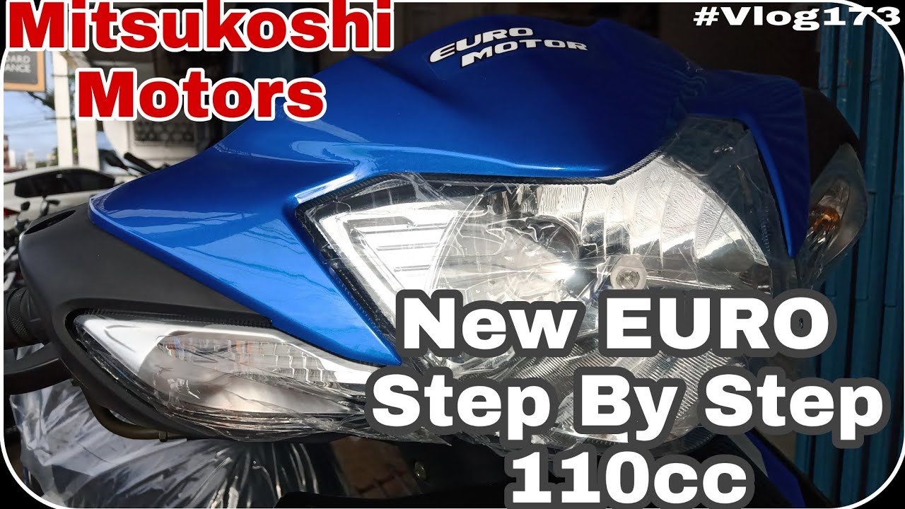EURO Step by Step110 ang bagong Motor na pang MASA | AYAHAY Vlog - YouTube