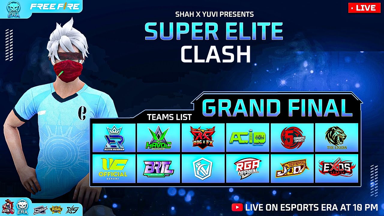 🔴 SUPER ELITE CLASH S1 || GRAND FINAL || powered by : @x9official814 ...