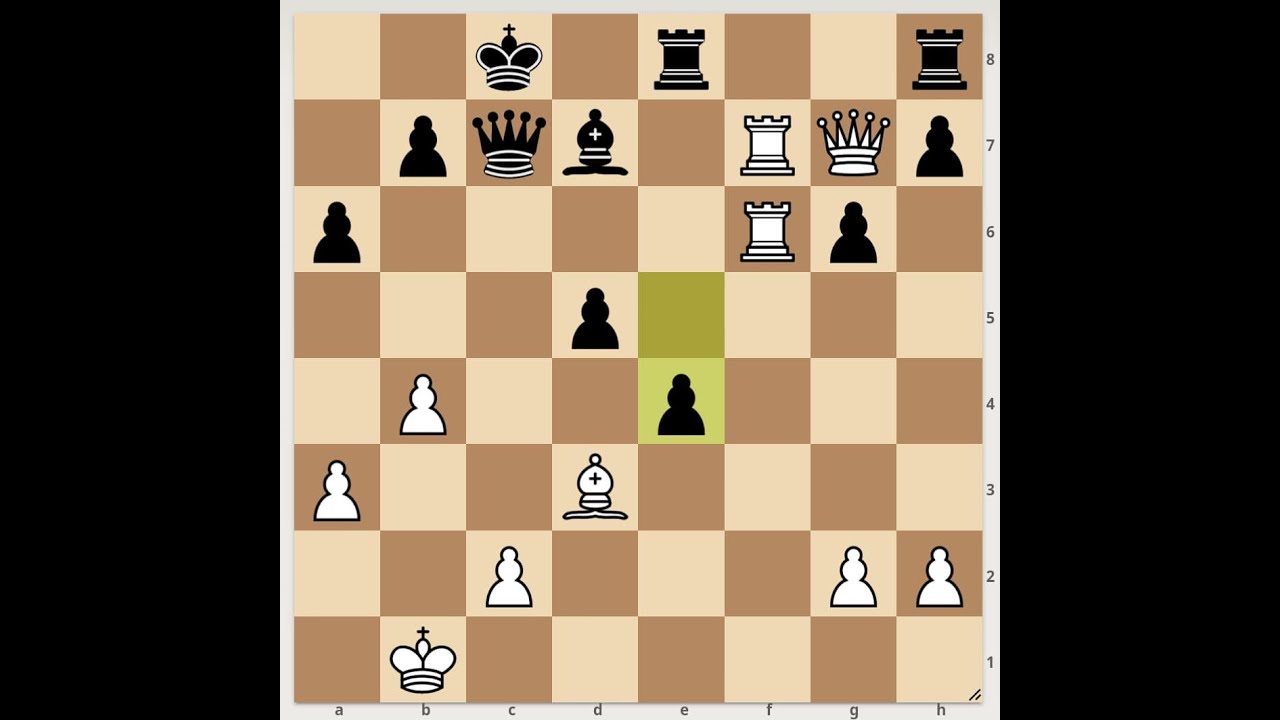 Find the best move for white. Найдите лучший ход за белых - YouTube