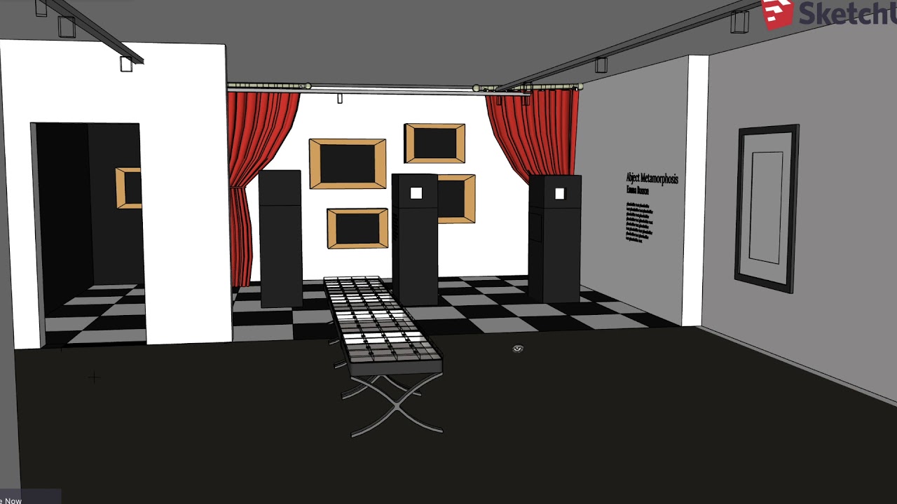 3D Tour of Proposed Exhibition Space - YouTube