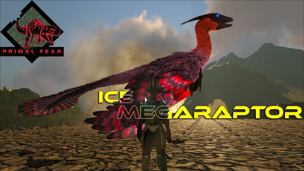 Tame : Ice Megaraptor 🧊 Ark Primal Fear Episode-14 Hindi - YouTube