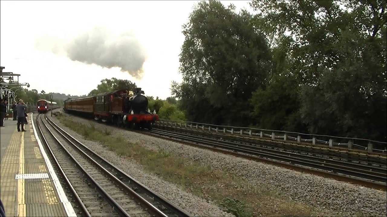 (HD) GWR Prairie L150 passes Northwick Park (Metropolitan Line) 16/08 ...