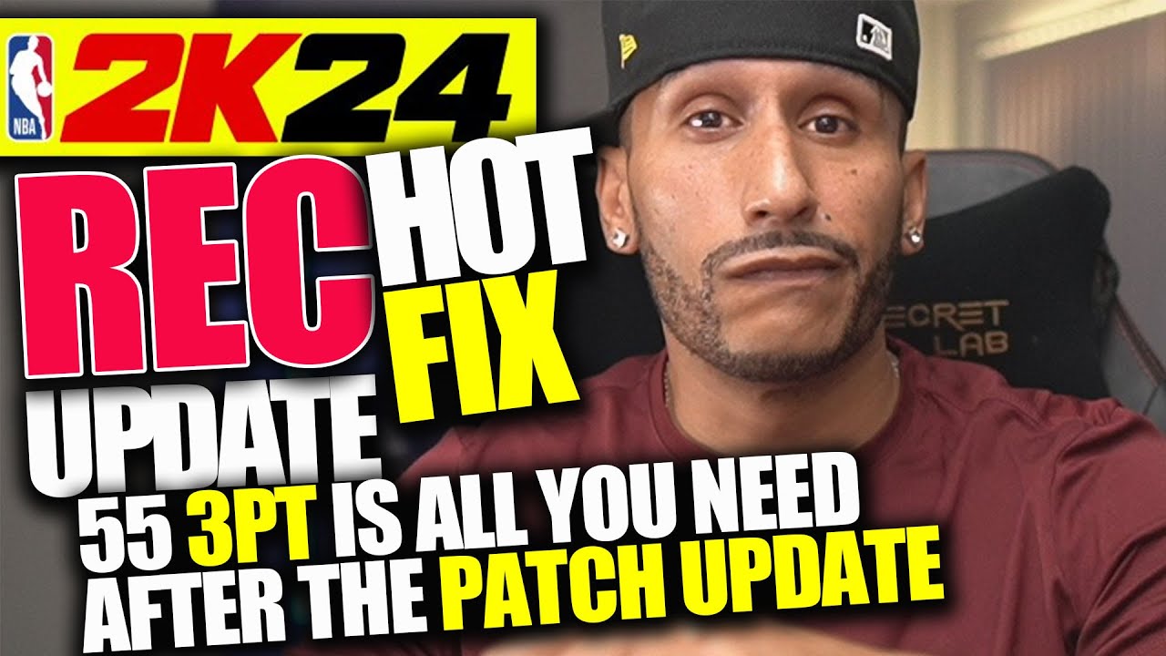 REC CENTER HOTFIX PATCH UPDATE | NBA 2K24 NEWS UPDATE - YouTube