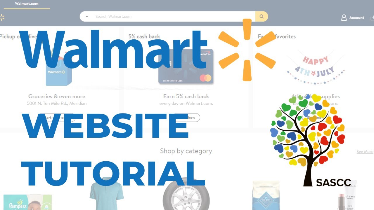 Walmart Website Tutorial - Order your groceries and essential needs to ...