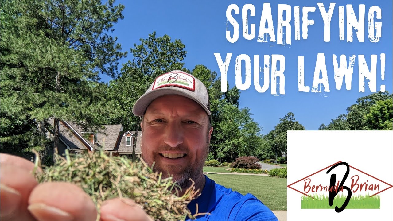 Scarifying Your Lawn - YouTube