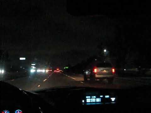 Driving Home at Night from Work - First Time Shooting in the Dark ...