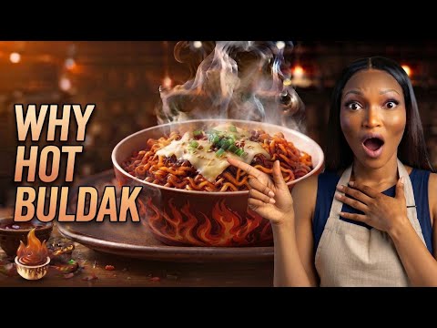 How to cook real korean Buldak... watch what happens to your body after you eat it
