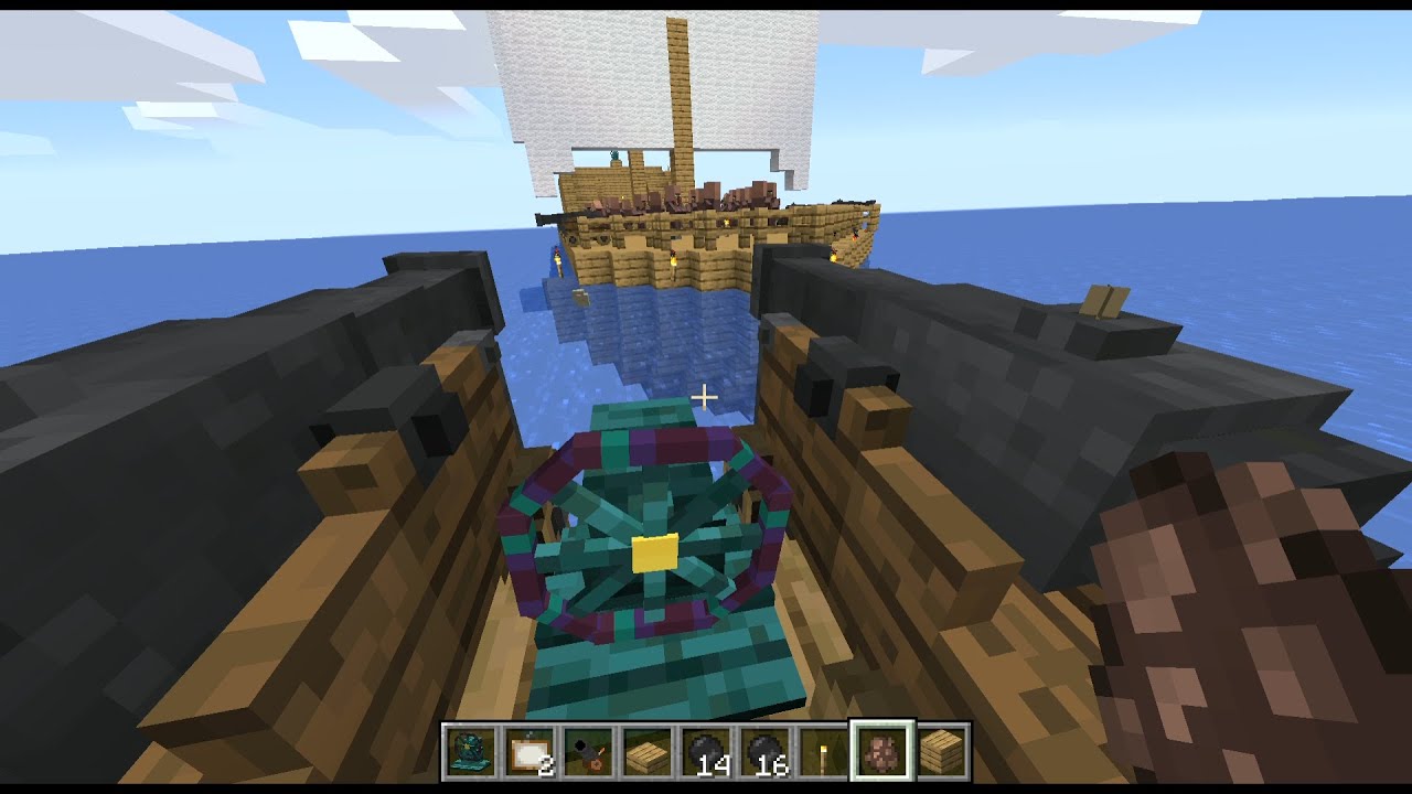 Gua Nemu Mod Bajak Laut Paling Keren di Minecraft😎 | Eureka Ships Mod ...