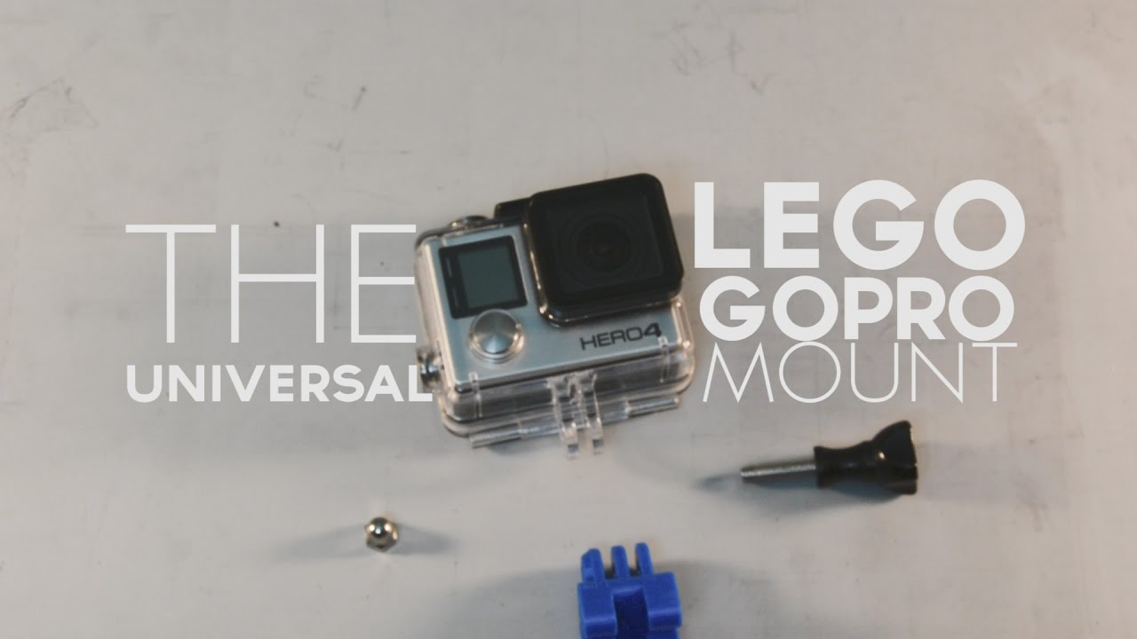 3D Printed Lego Universal Gopro Mount! - YouTube