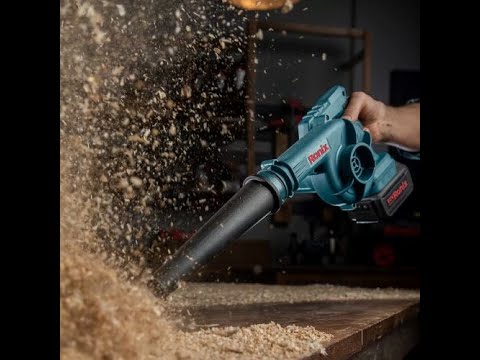 20v, cordless, blower, RONIX 8611 - YouTube